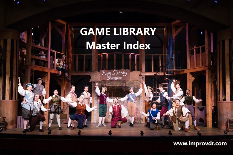 Game Library Master Index – ImprovDr.com